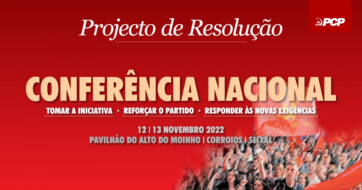 Projecto de Resolução | Partido Comunista Português