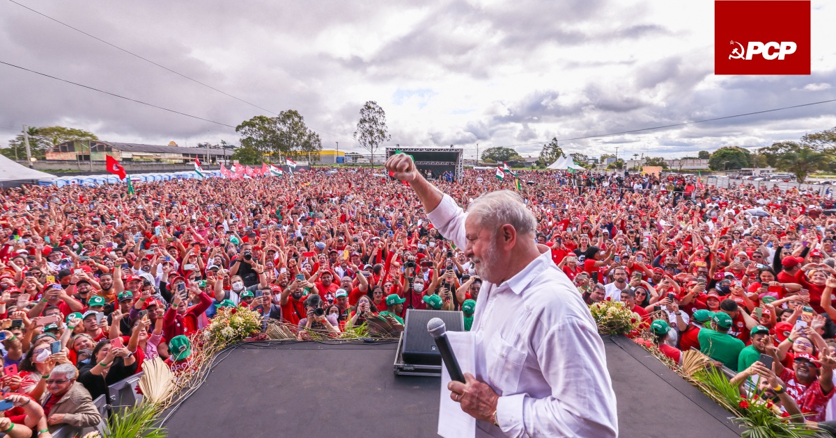 PCP salutes Lula da Silva and the Brazilian progressive forces for ...