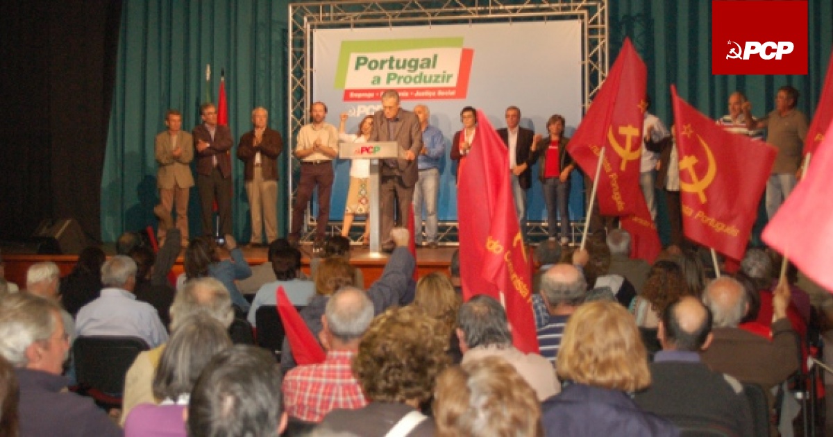 É urgente pôr Portugal a produzir! | Partido Comunista Português